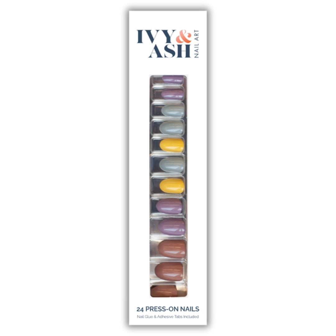 Ivy & Ash Press On Manicure Set - Candy Shell